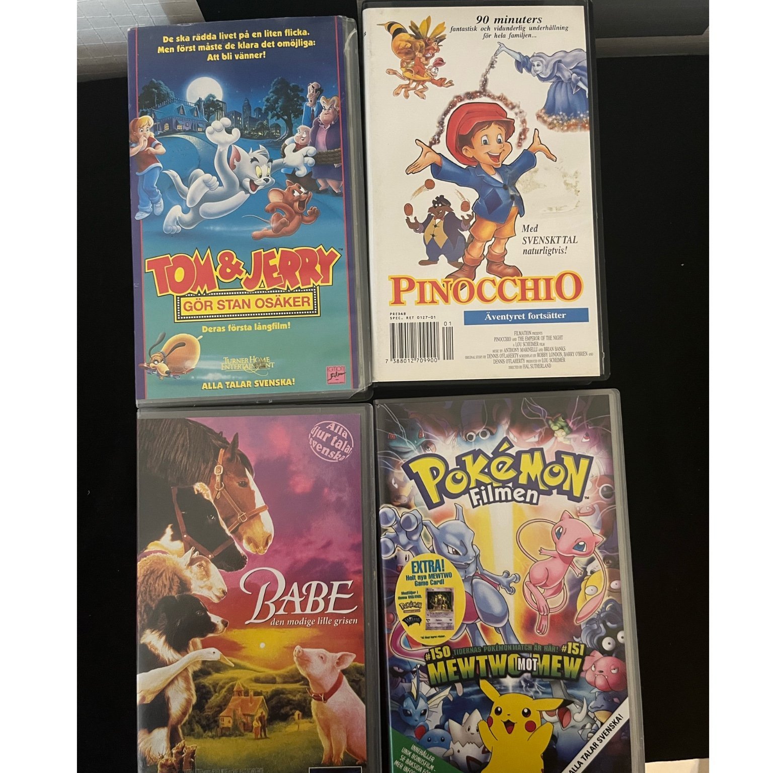 Se produkter som liknar VHS-Pokémon-Babe-Pinocchio-To.. på Tradera ...