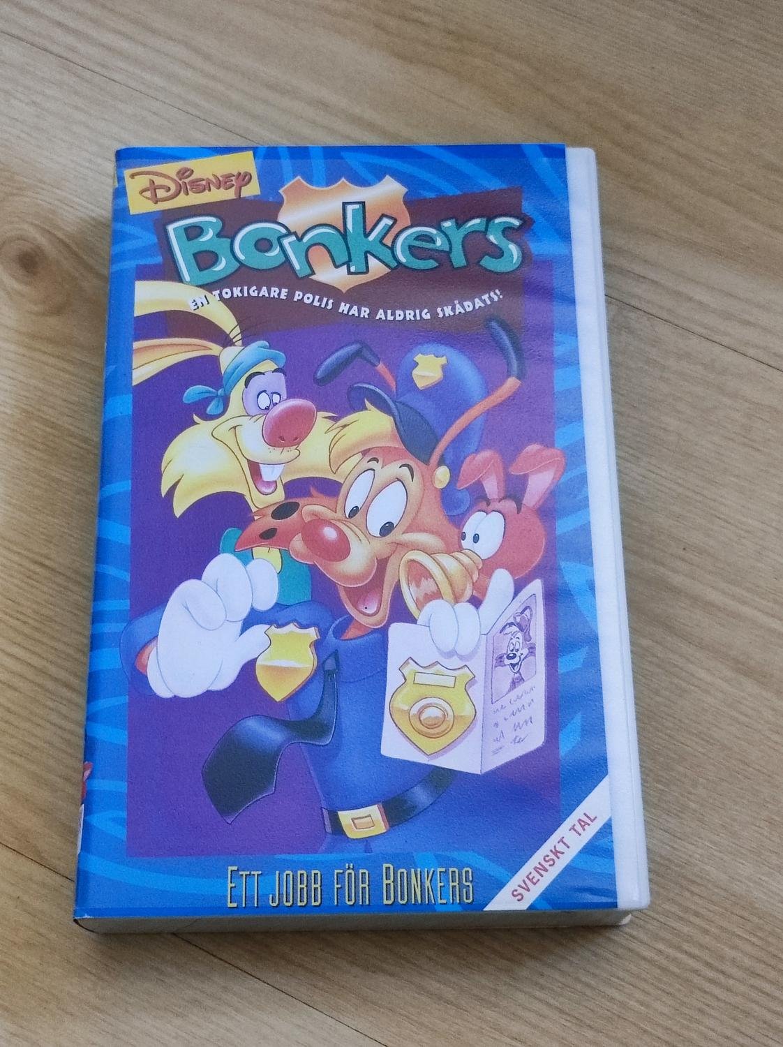 Bonkers (VHS) Svenskt Tal DISNEY | Köp från SandsOfTime på Tradera ...