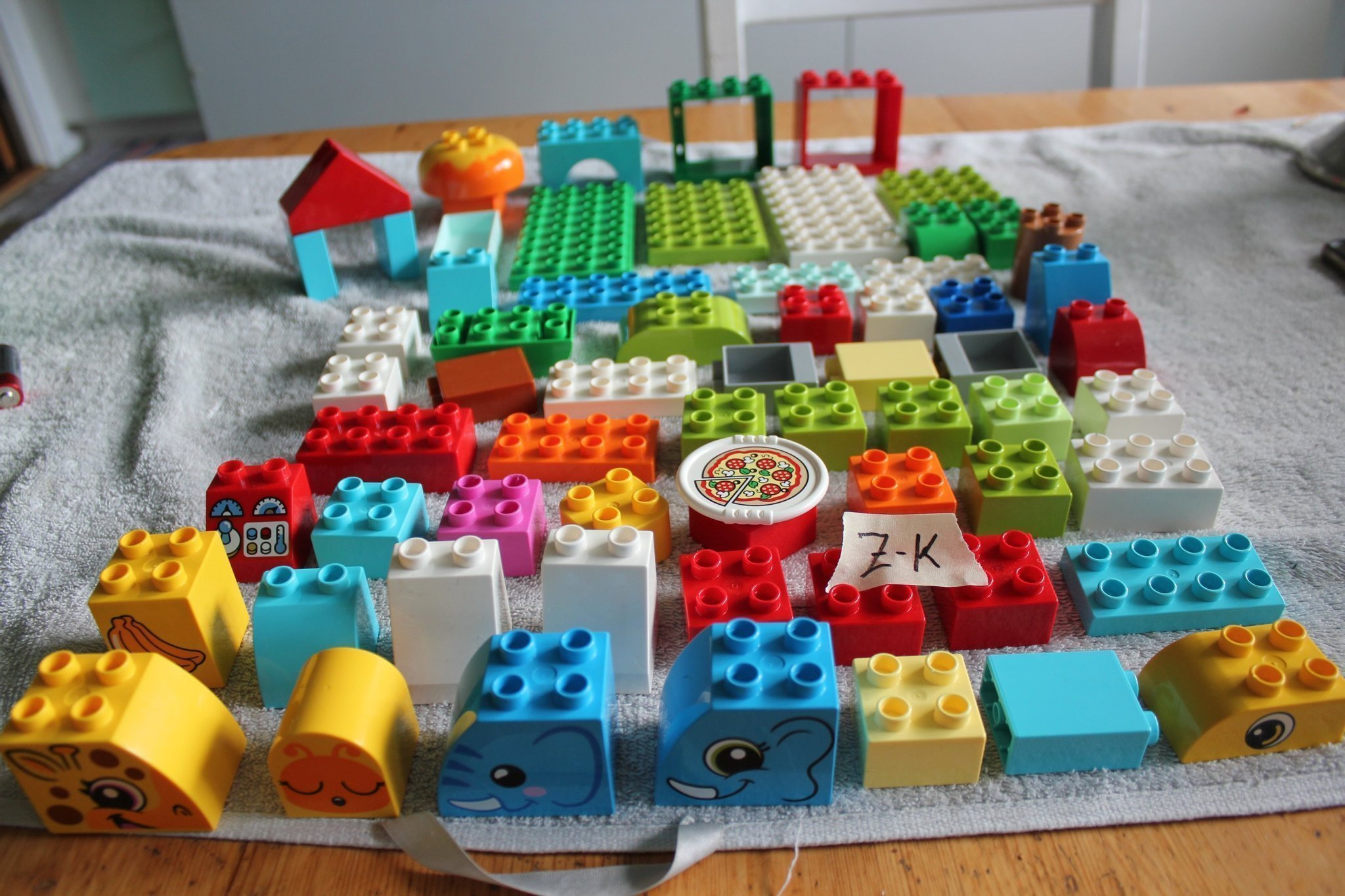 stor orginal Lego Duplo Samling prissänkt från .. | Köp på Tradera ...