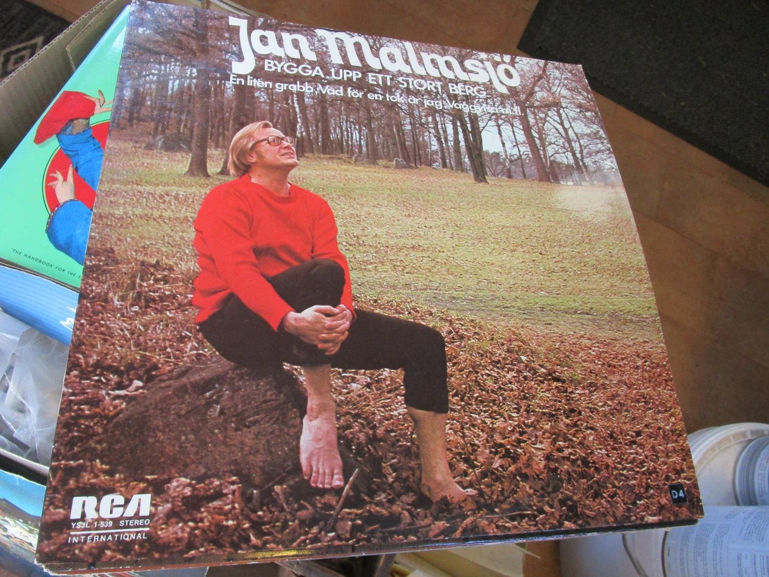 JAN MALMSJÖ - BYGGA UPP ETT STORT BERG - LP | Köp på Tradera (695918031)
