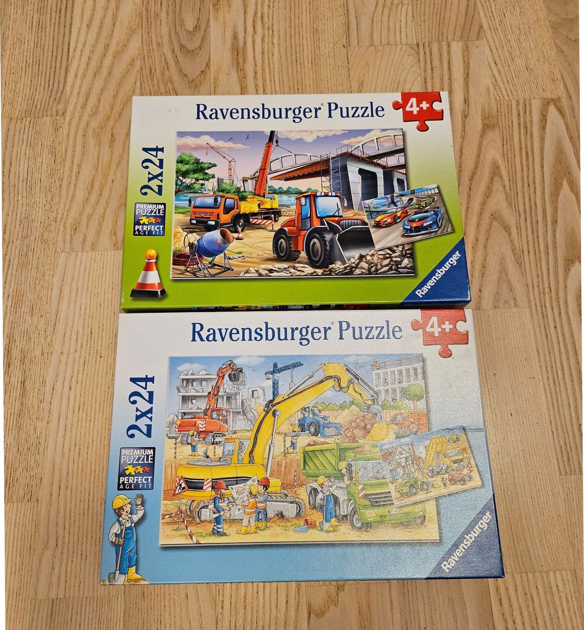Ravensburger pussel två stycken 2x24 bitar, tot.. | Köp på Tradera ...