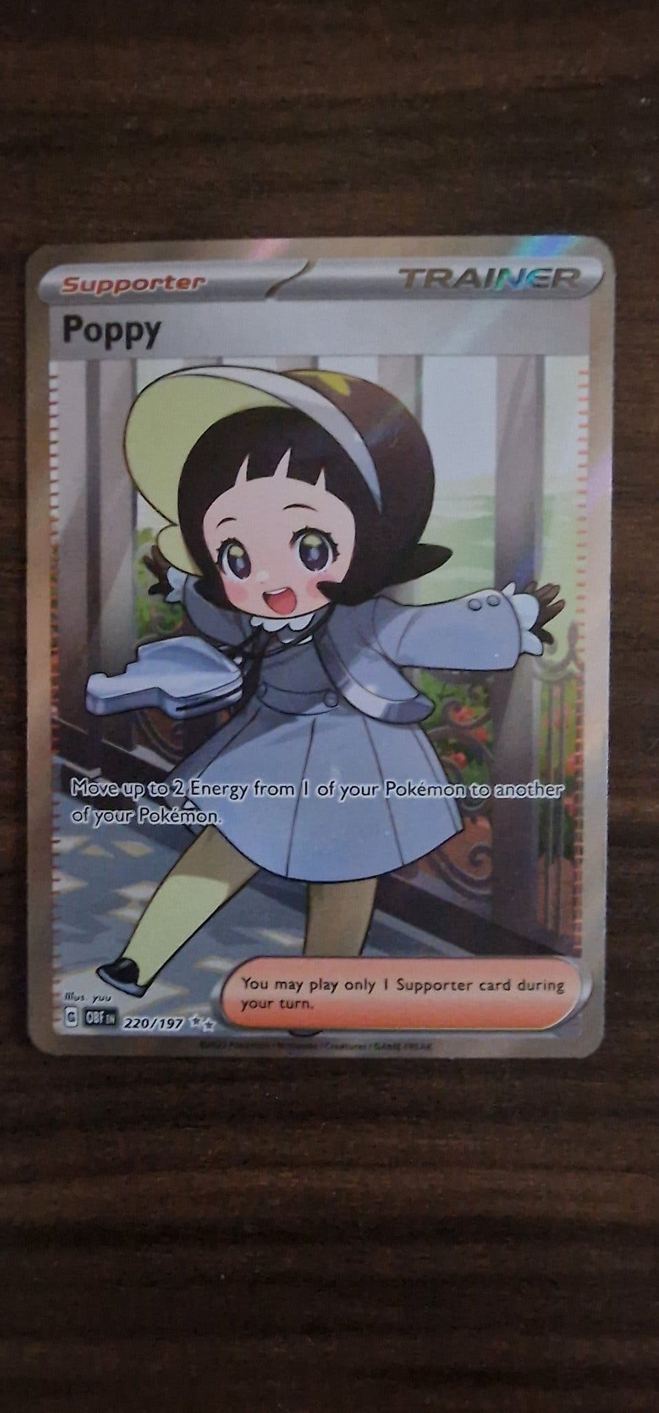 Se produkter som liknar Poppy - Trainer - Pokémonkort.. på Tradera ...