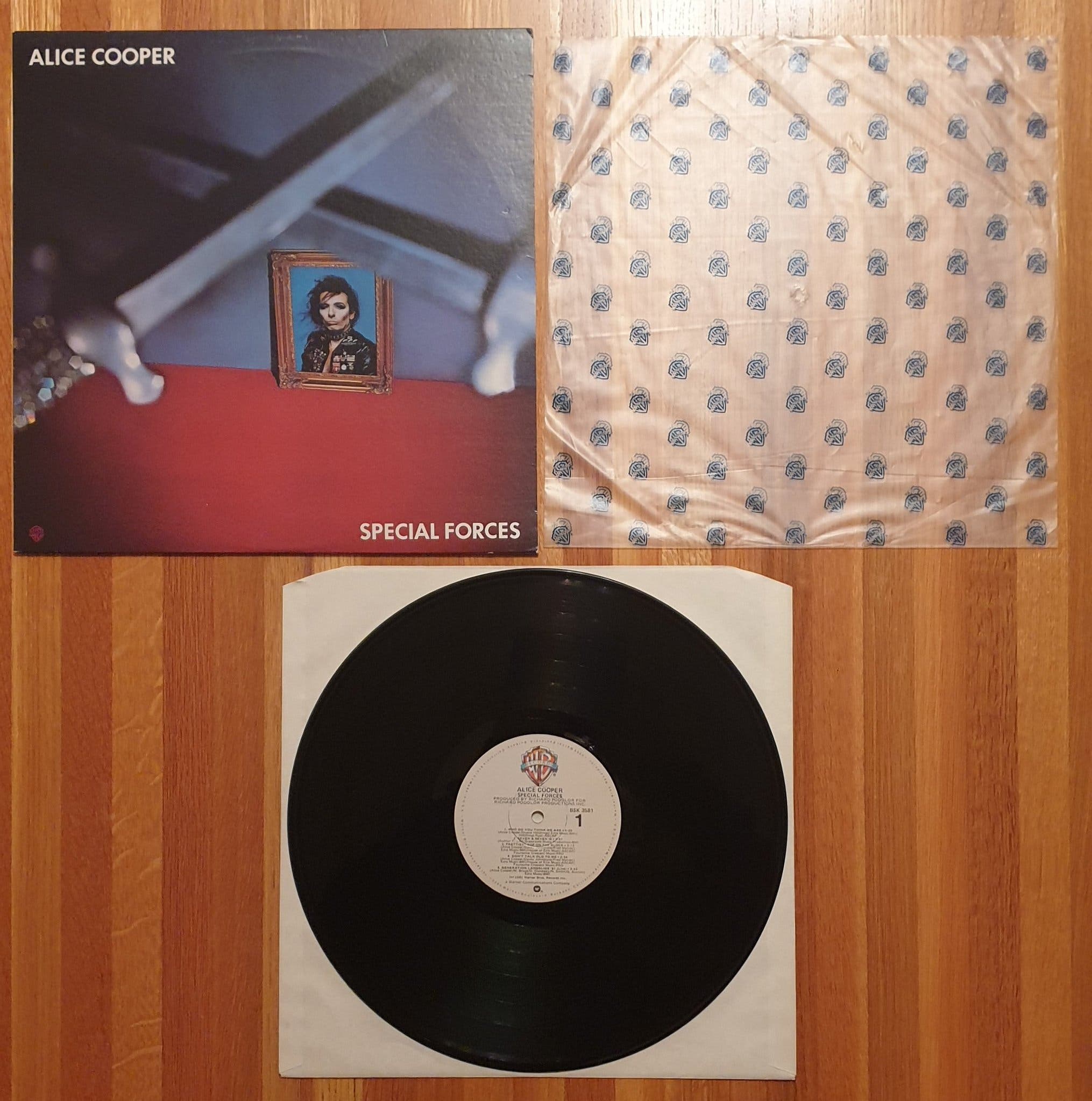 Alice Cooper - Special Forces - USA - 1981 - LP.. | Köp på Tradera ...