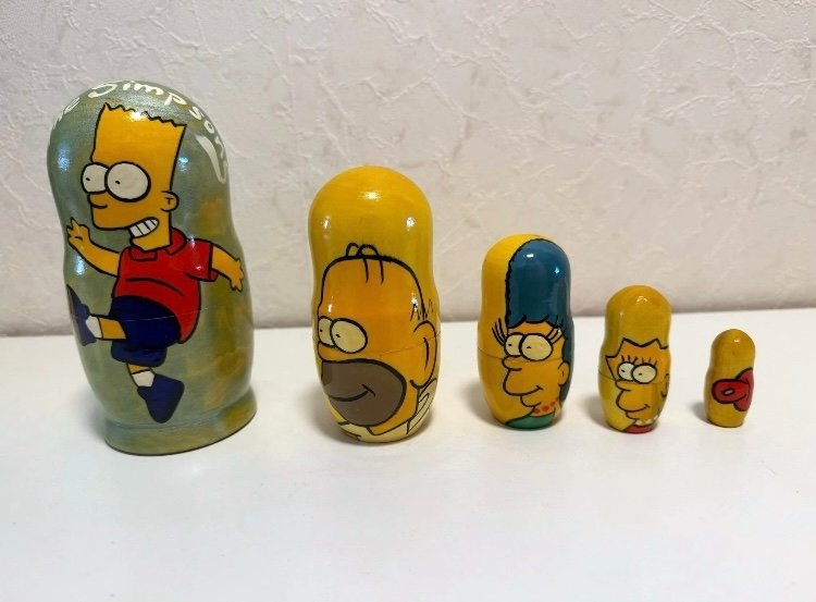 The Simpsons Matryoshka / Ne.. | Köp från ANTIKERA.MERA på Tradera ...