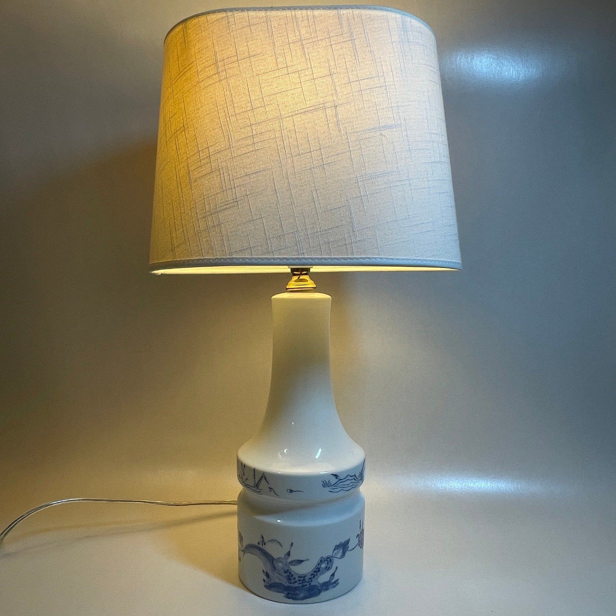 Vintage bordslampa i keramik från Alka Kunst Ka.. | Köp på Tradera ...