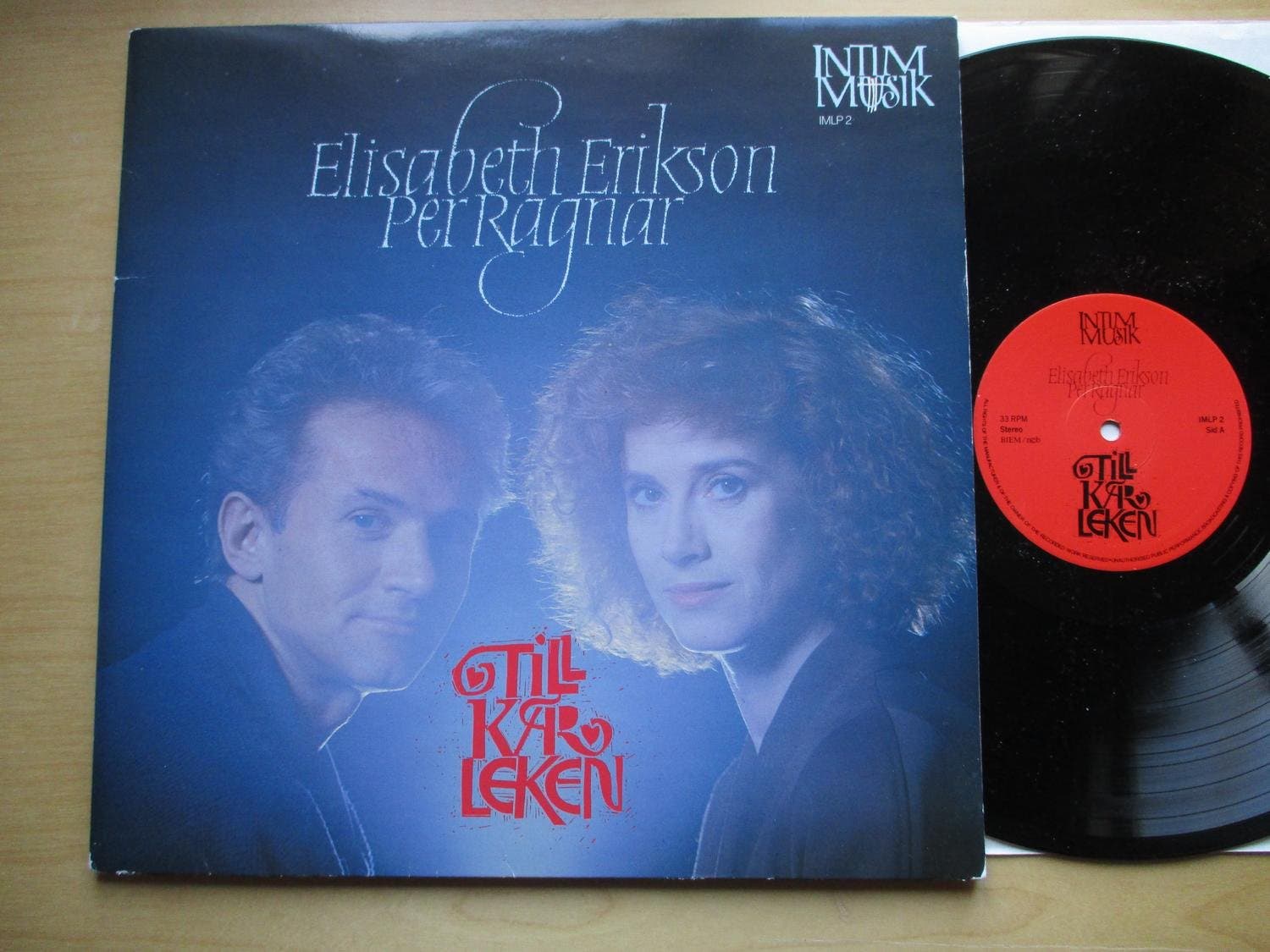 3406 Elisabeth Erikson / Per R.. | Köp från Bleckburken på Tradera ...