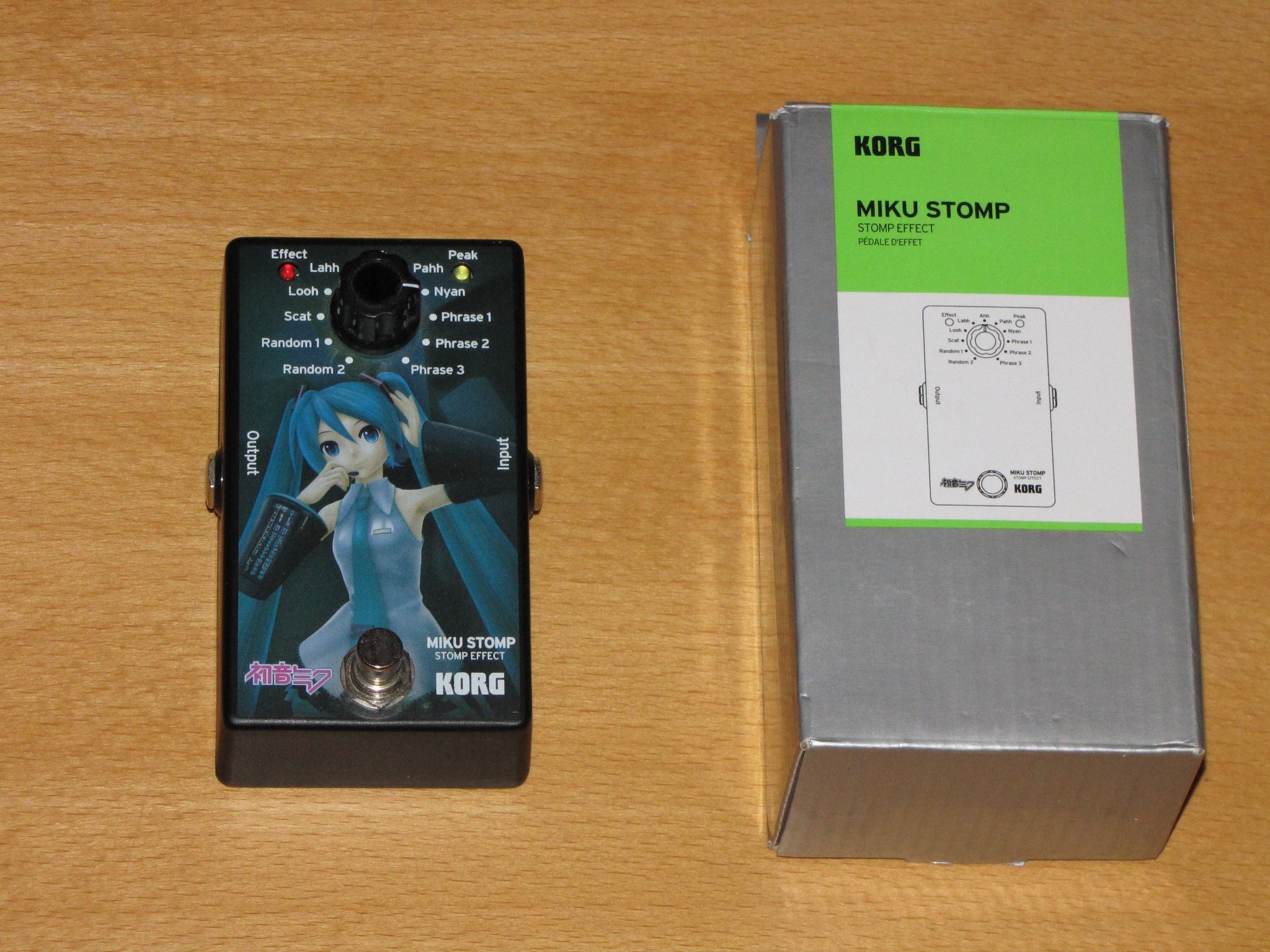 Se produkter som liknar Korg Miku Stomp Pedal Effekt .. på Tradera ...