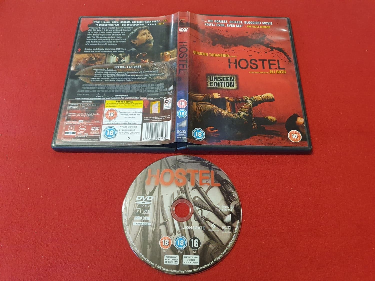 HOSTEL till DVD | Köp från game-world på Tradera (633929075)