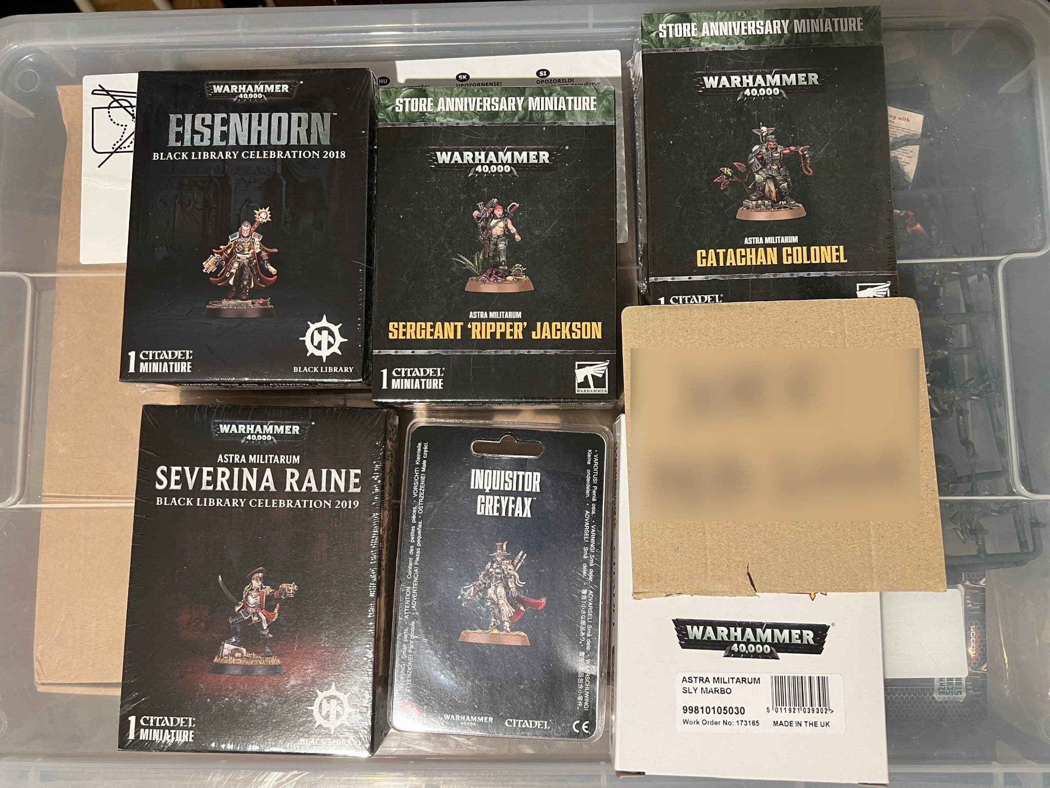 Warhhammer 40K Characters: Catachan Colonel, Ri.. | Köp på Tradera ...