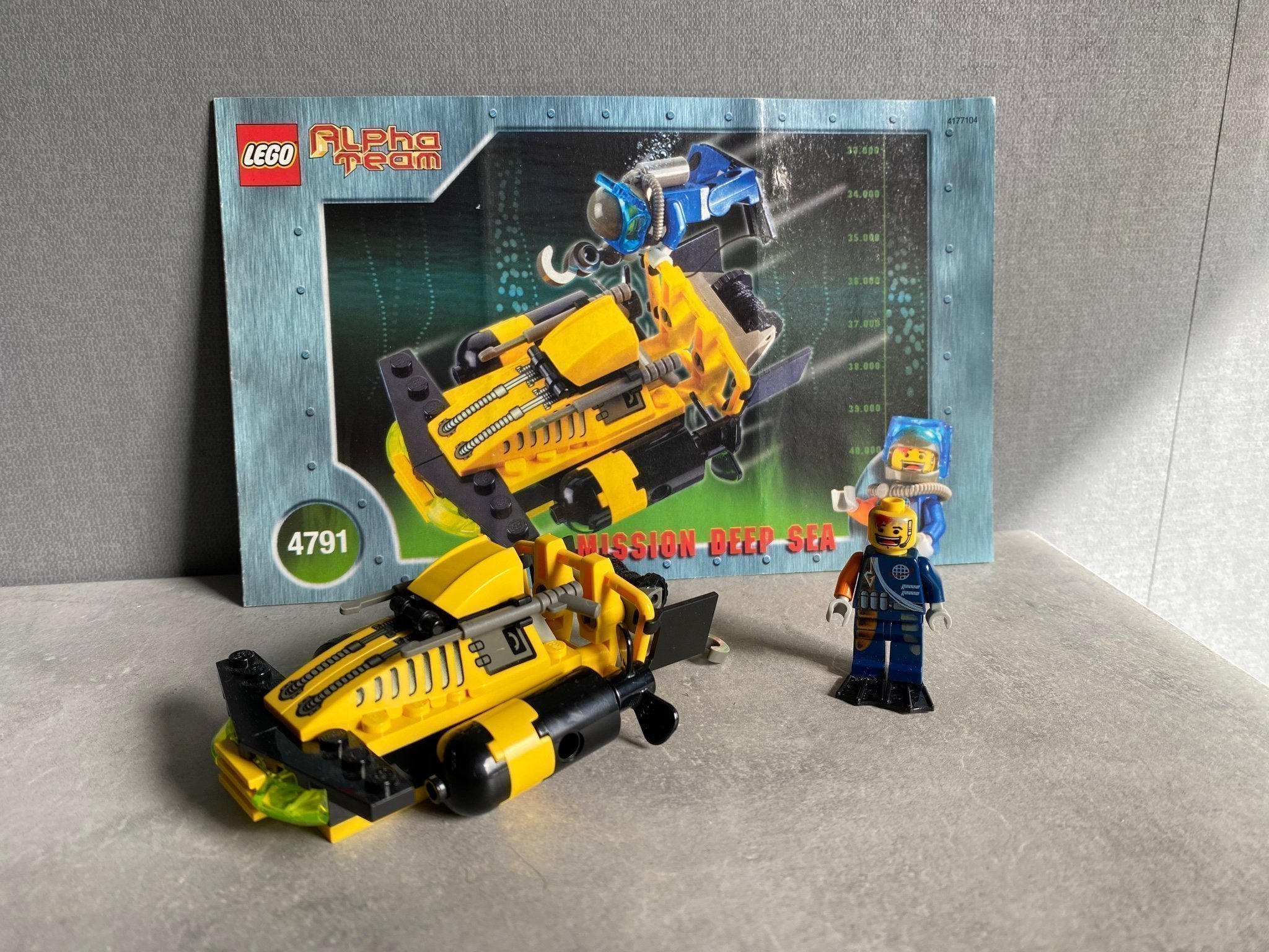 Lego Alpha Team 4791 Mission Deep Sea - Sub-Sur.. | Köp på Tradera ...