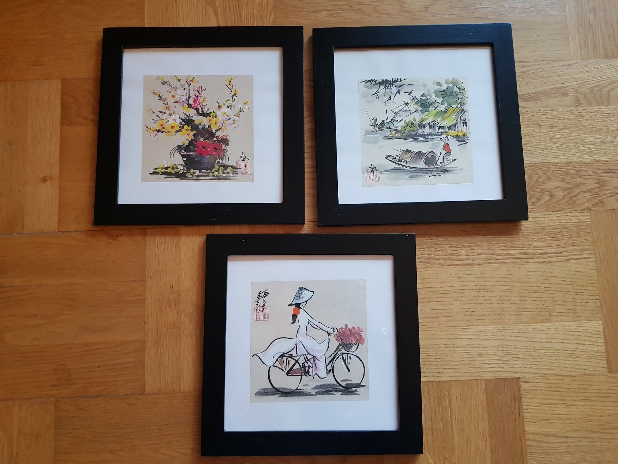 Tavlor med asiatiska motiv svart träram cykel k.. (408502671) ᐈ Köp på ... Tavlor med asiatiska motiv svart träram cykel k.. (408502671) ᐈ Köp på ...