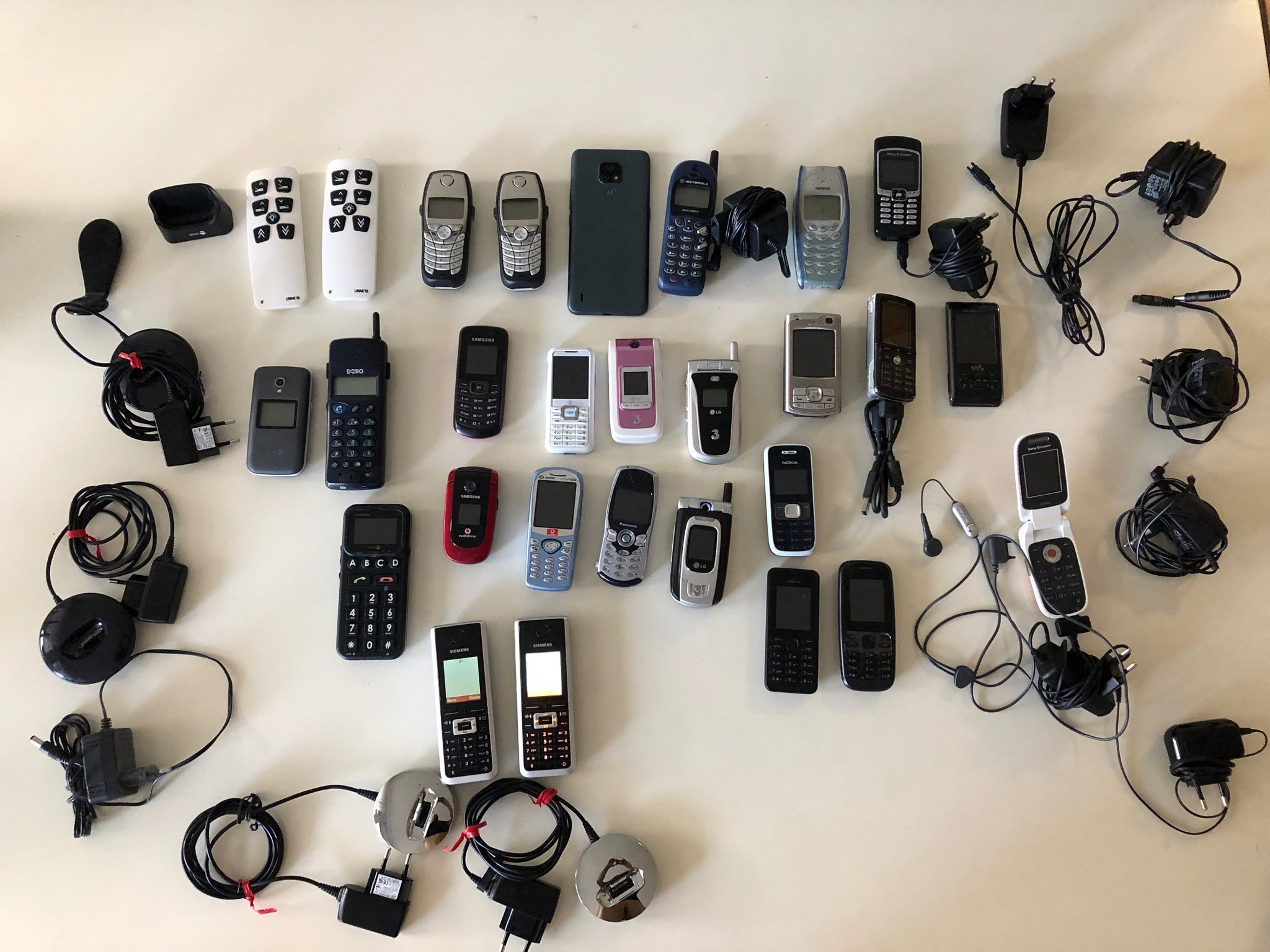 Gamla klassiska mobil telefoner från olika märken | Köp på Tradera ...