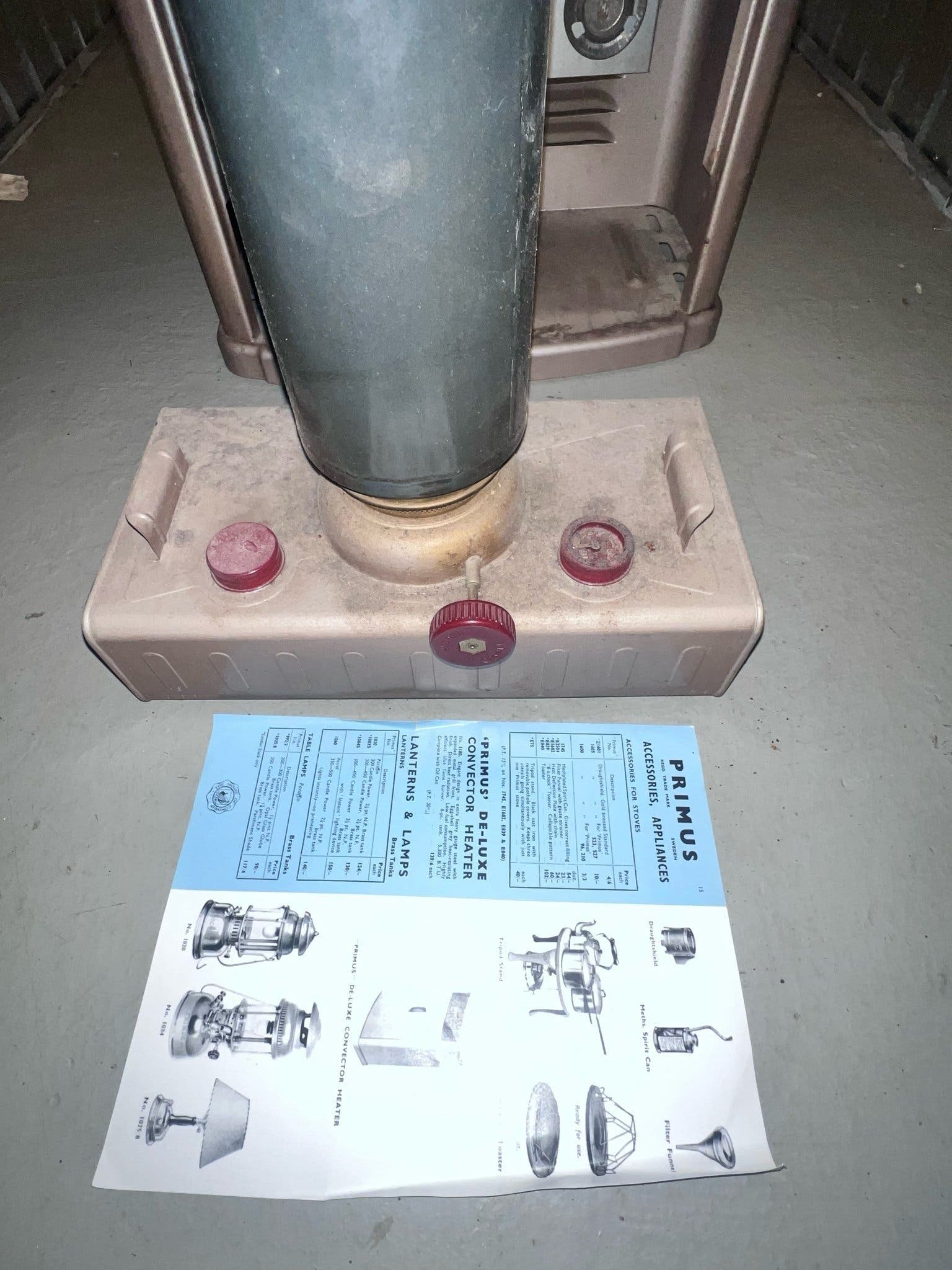 Primus Kerosene Heater | Köp på Tradera (656161354)