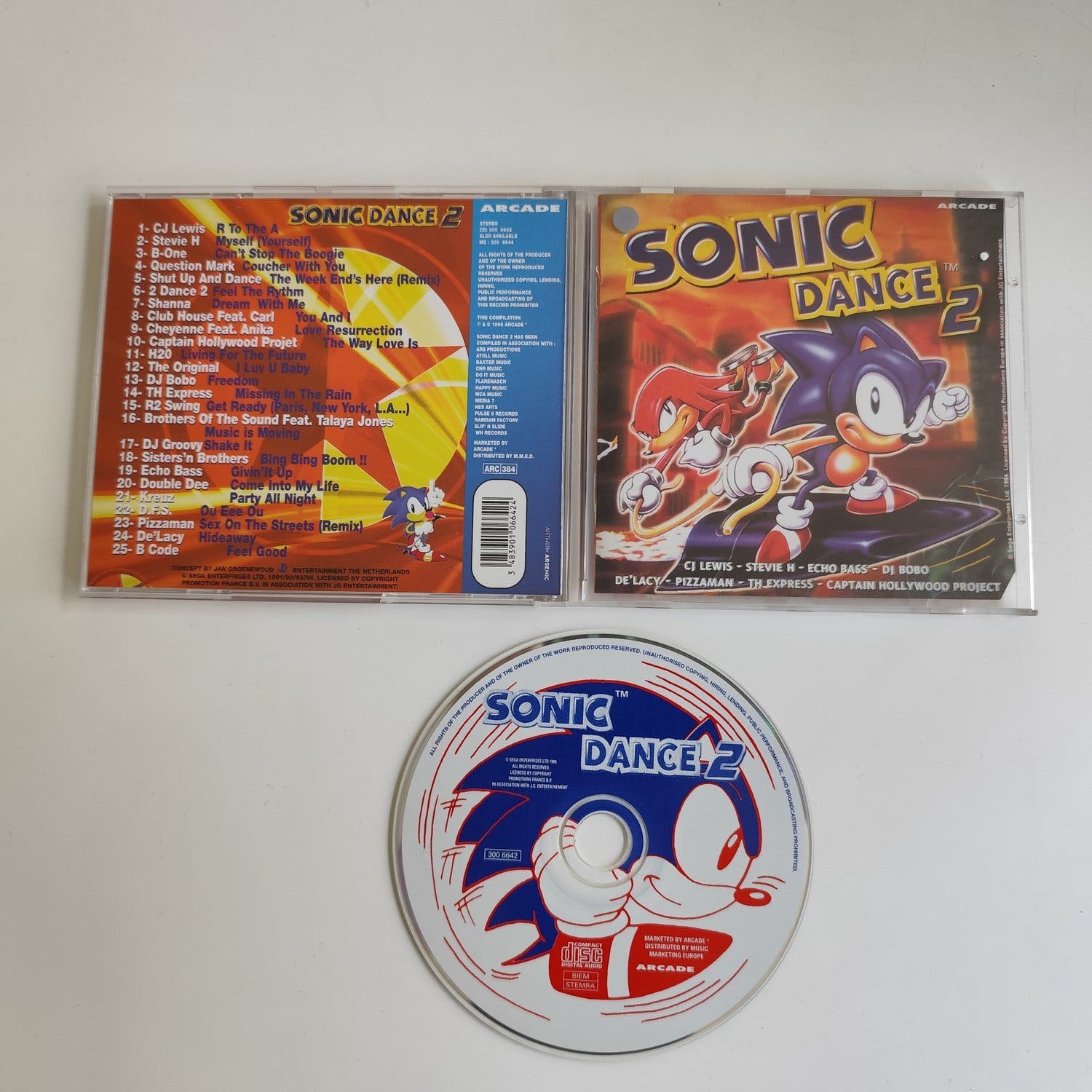 CD Sonic Dance 2 Sega | Köp från Spelerill på Tradera (673134515)