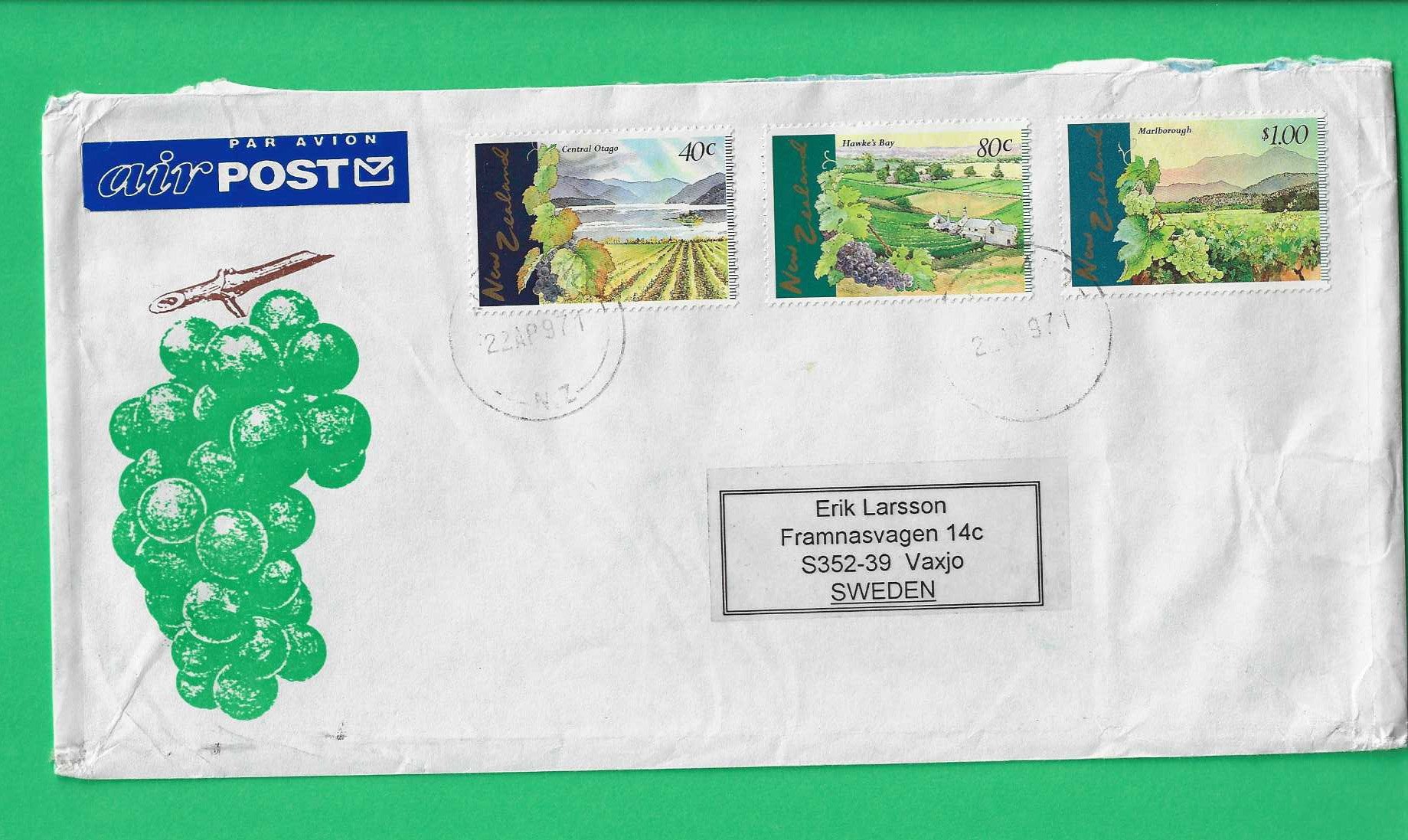 Motiv/tema VIN, 1 st New Zeeland | Köp på Tradera (712196551)