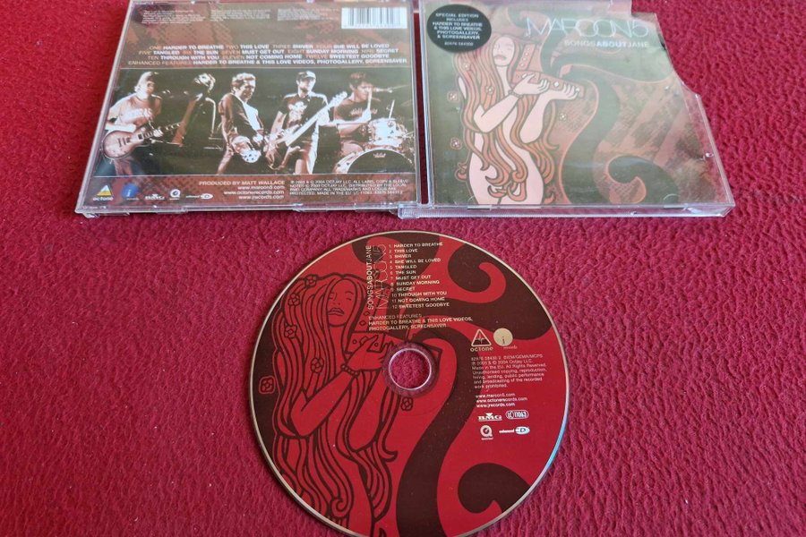 MAROON 5 SONGS ABOUT JANE CD | Köp från game-world på Tradera (735661509)