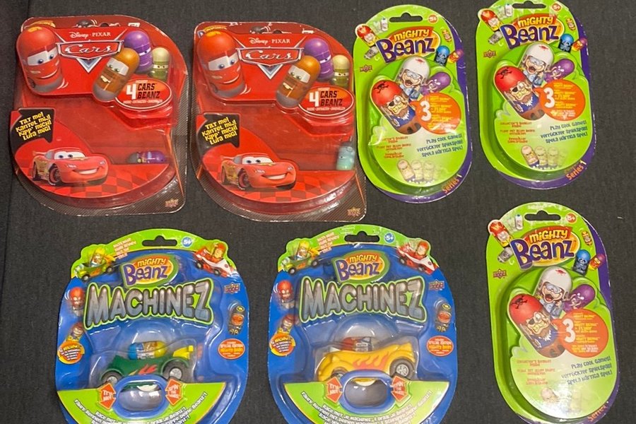 Mighty Beanz och Disney Pixar Cars | Köp på Tradera (713299891)