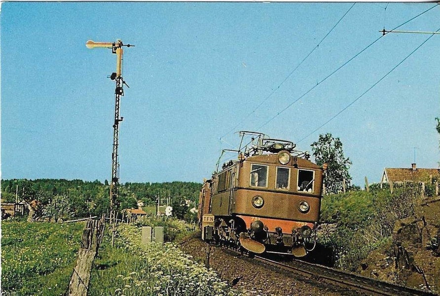 VYKORT SJ Bk 732 OCH Hg 767 MED SYDGÅENDE GODST.. | Köp på Tradera ...