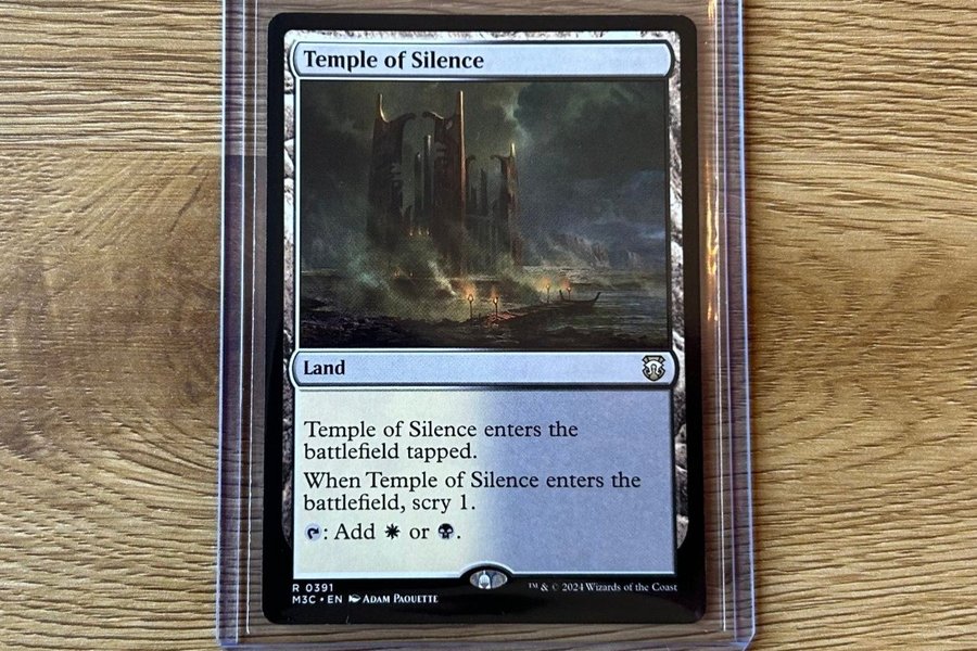 Magic the Gathering - Temple of Silence | Köp på Tradera (713989155)