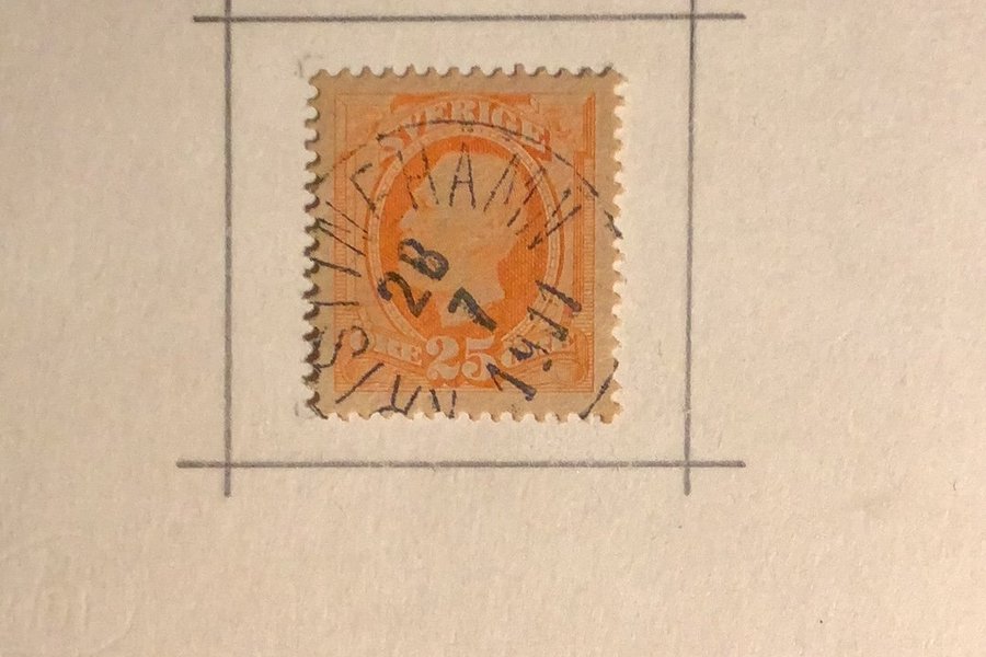 Sverige Oscar F 57 Kristinehamn 1911-07-28 | Köp på Tradera (734474933)