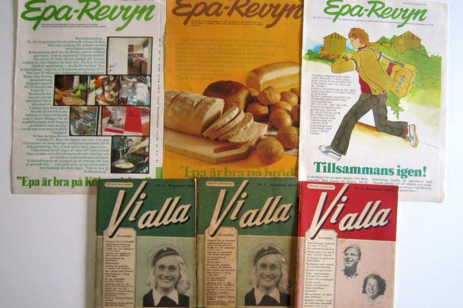 327 - Epa Revyn 3st 1971-1972 Och Vi Alla 3st 1.. | Köp på Tradera ...
