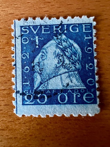 Sverige 1920 Gustav II Adolf | Köp på Tradera (732692031)