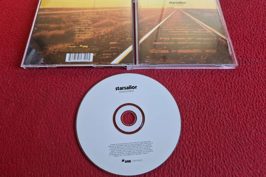 STARSAILOR LOVE IS HERE CD | Köp från game-world på Tradera (735661964)