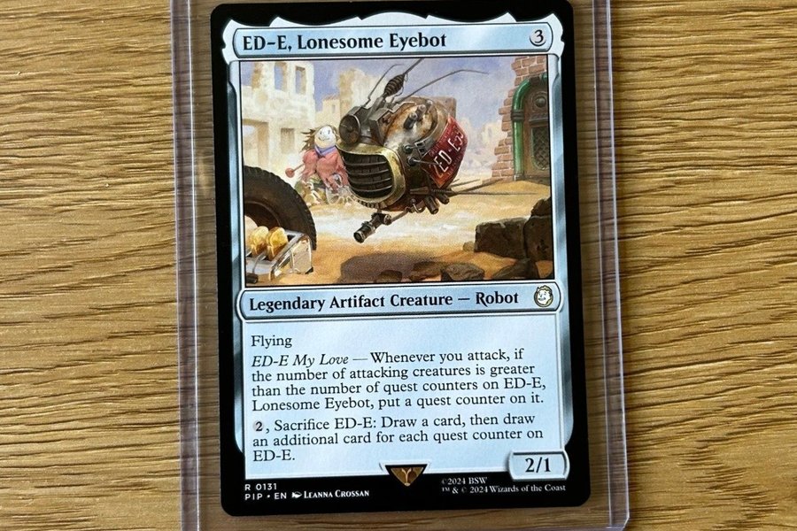 Magic the Gathering -ED-E, Lonesome Eyebot - Fa.. | Köp på Tradera ...