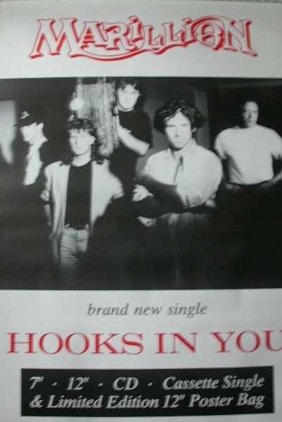 Poster - Marillion - Hooks In You | Köp på Tradera (737255033)