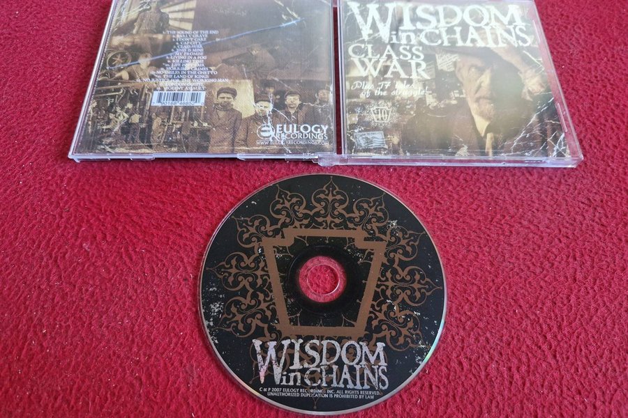 Se produkter som liknar WISDOM IN CHAINS CLASS WAR CD på Tradera ...