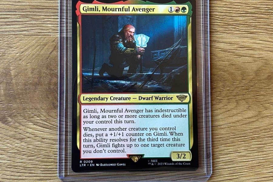 Magic the Gathering - Gimli, Mournful Avenger -.. | Köp på Tradera ...