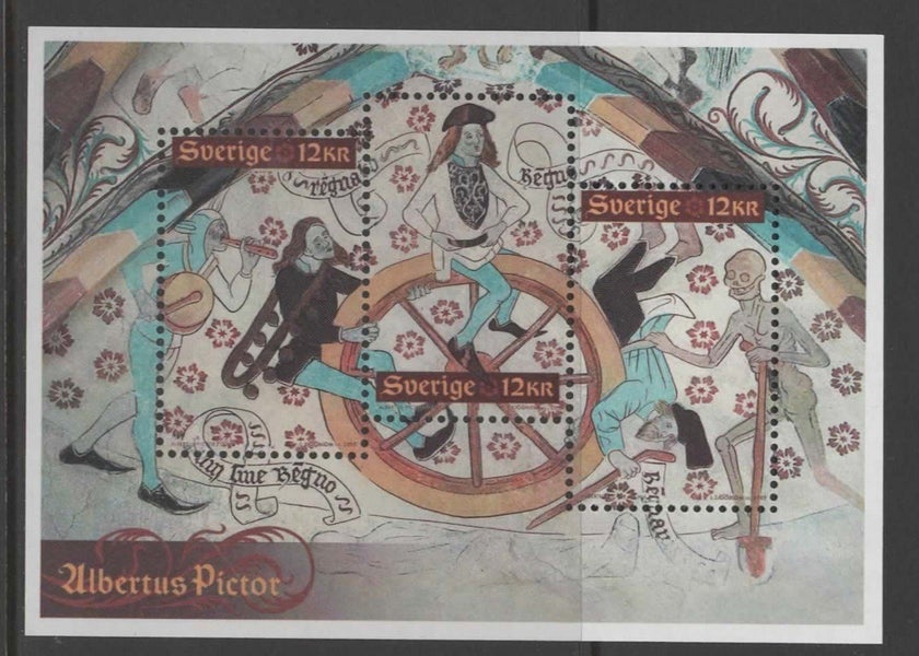 Postfriskt block BL26 Albertus Pictor | Köp på Tradera (736873590)
