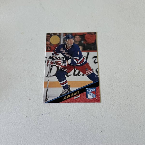 1993-94 Leaf #130 Adam Graves - New York Rangers | Köp på Tradera ...