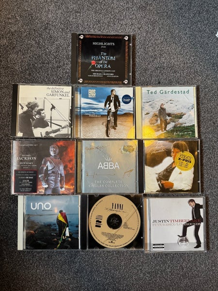 10 klassiska CD-album – ABBA, Michael Jackson, .. | Köp på Tradera ...