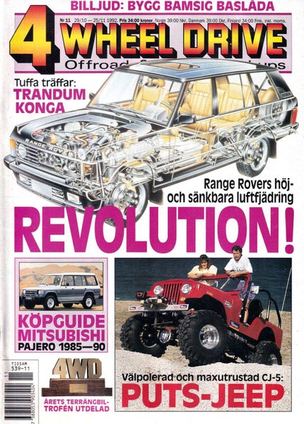 4 Wheel Drive 1992-11 Willys Jeep CJ5 1971..Paj.. | Köp på Tradera ...