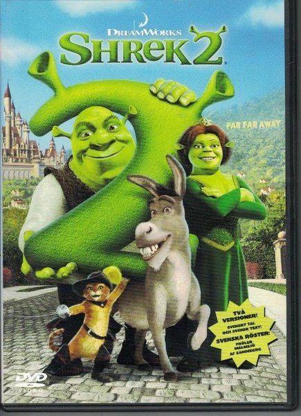 DVD Barnfilm SHREK 2 Tecknad barnfilm. OBS sven.. | Köp på Tradera ...