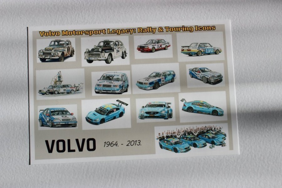 Kort 10x15 cm Volvo Motorsport Legacy: Rally & .. | Köp på Tradera ...