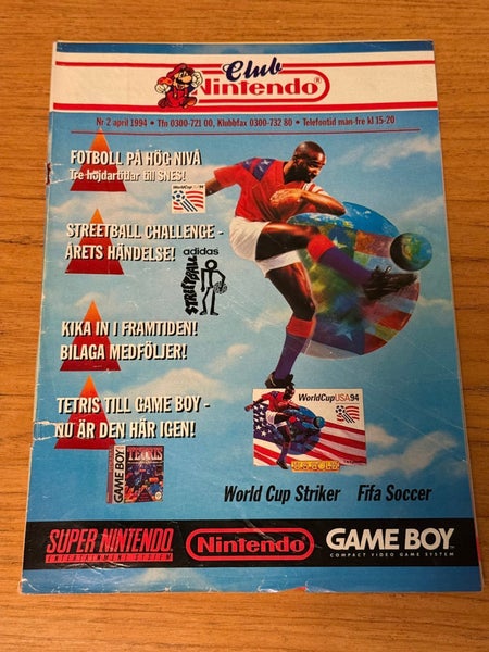 Club Nintendo Nr 2 April 1994 | Köp på Tradera (737087216)