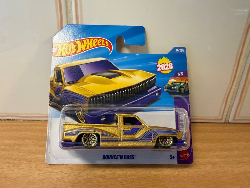 Hot Wheels "Bounce 'N Bass" 2026 1/5, 17/250 | Köp på Tradera (736974894)