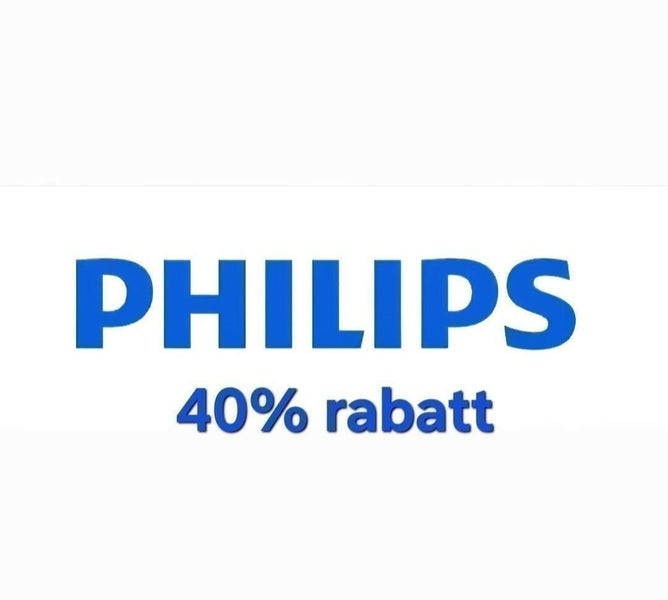 Philips rabattkod 40% | Köp på Tradera (737072699)