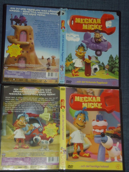 MeckarMicke 2 stycken DVD Det hemliga kalaset &.. | Köp på Tradera ...