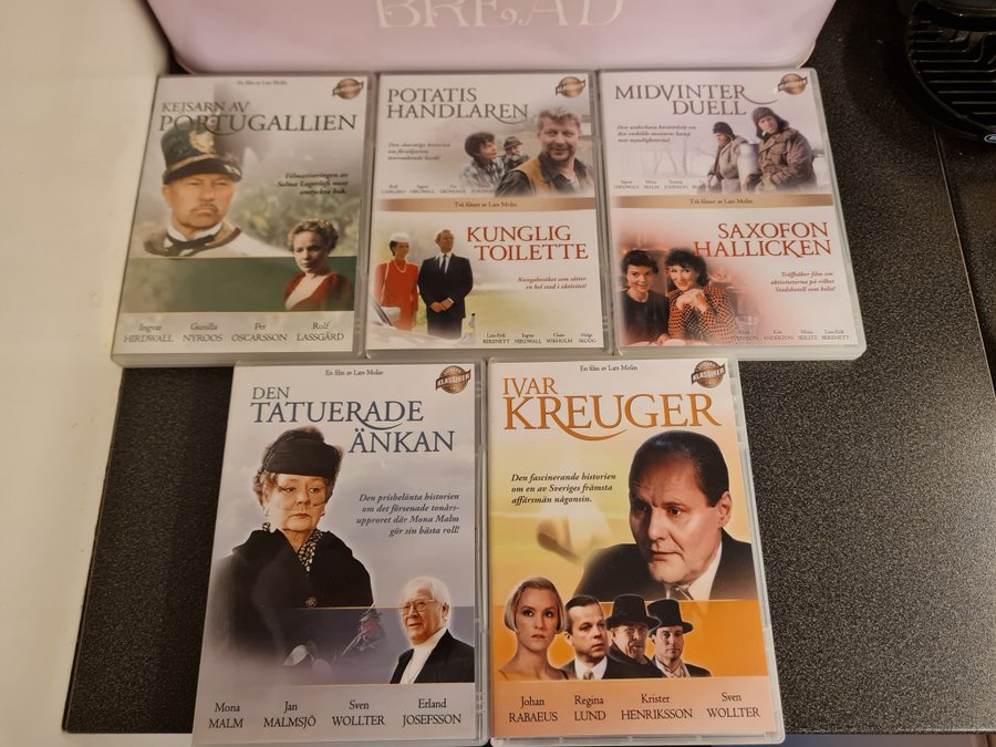 LARS MOLIN SAMLADE KLASSIKER/ 5-DISC/ 7 FILMER/.. | Köp på Tradera ...