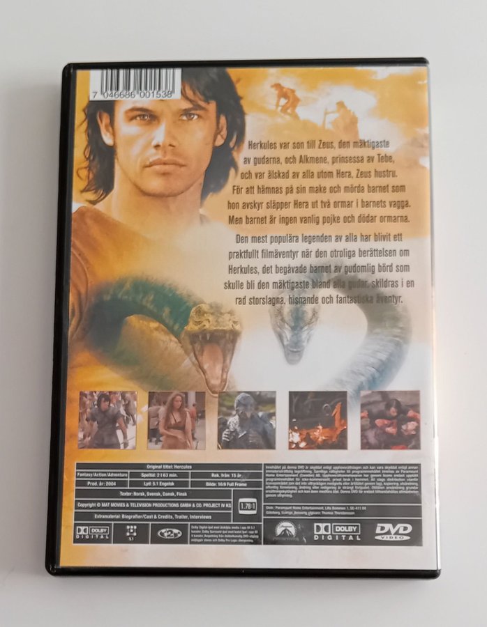 Hercules / 2004 / Paul Telfer, Elizabeth Perkin.. | Köp på Tradera ...