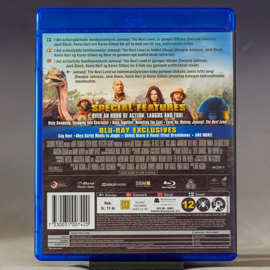 Jumanji: The Next Level - Blu-ray | Köp på Tradera (712424322)