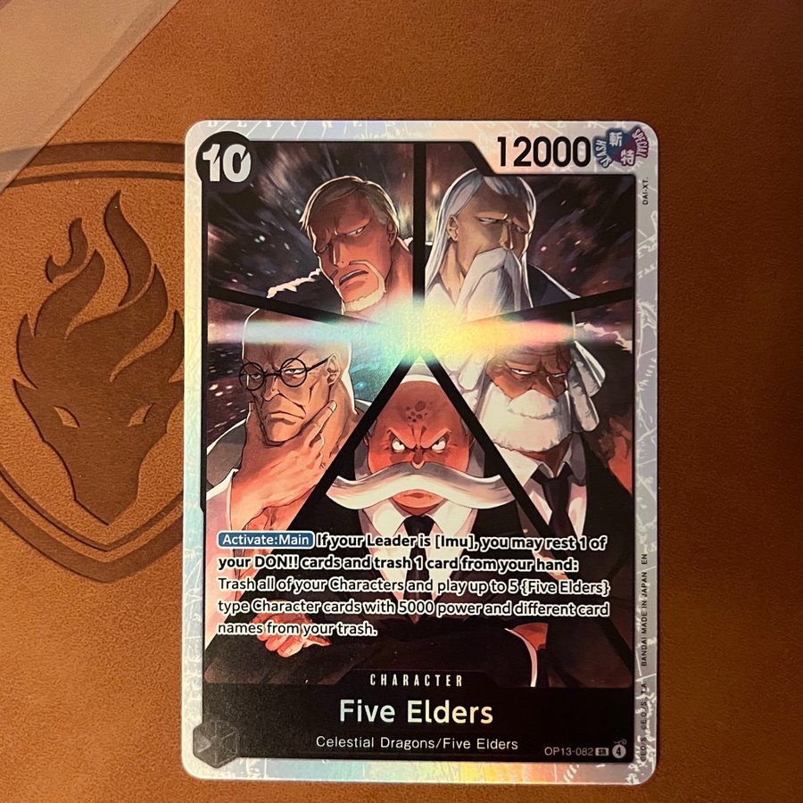 Se produkter som liknar One Piece TCG - Five Elders O.. på Tradera ...