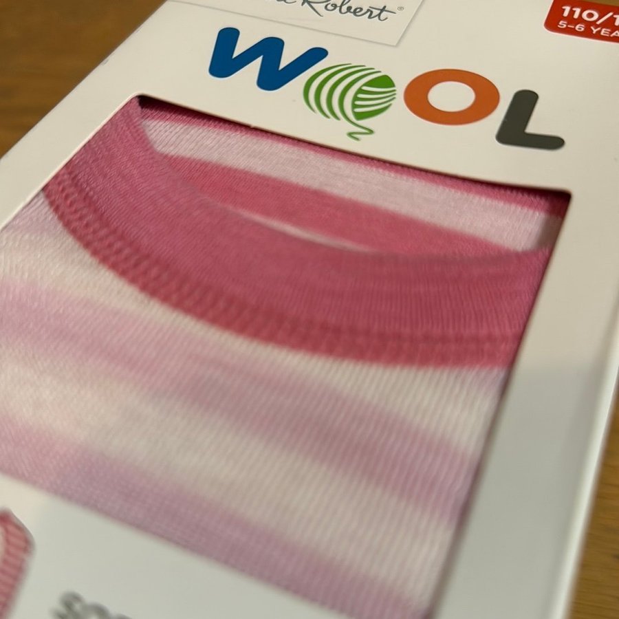 Pierre Robert Merinoull rosa underställs tröja,.. | Köp på Tradera ...