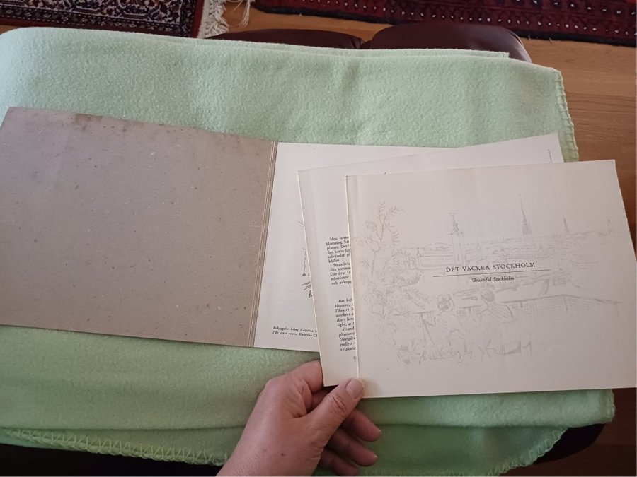 Det vackra Stockholm. Originallitografier av Eb.. | Köp på Tradera ...