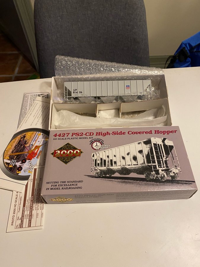 4427 PS2-CD High-Side Covered Hopper HO Skala | Köp på Tradera (701249113)