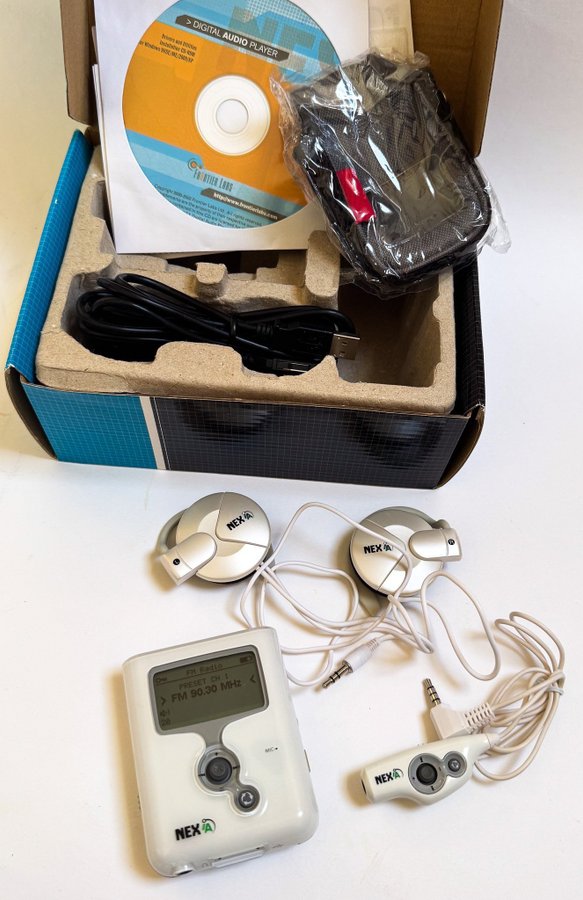 NEX ia MP3 Player – Pre-iPod 2001 – Komplett i .. | Köp på Tradera ...