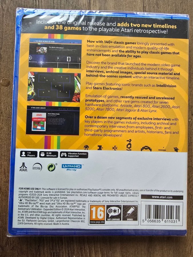 Atari 50: The Anniversary Celebration - Expande.. | Köp på Tradera ...